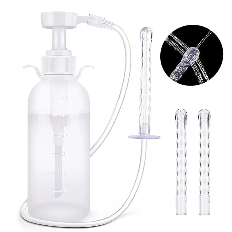 300ML-600ML-Bidet-Rectal-Syringe-Clean-Stream-Anal-Douche-Enema-Colon ...