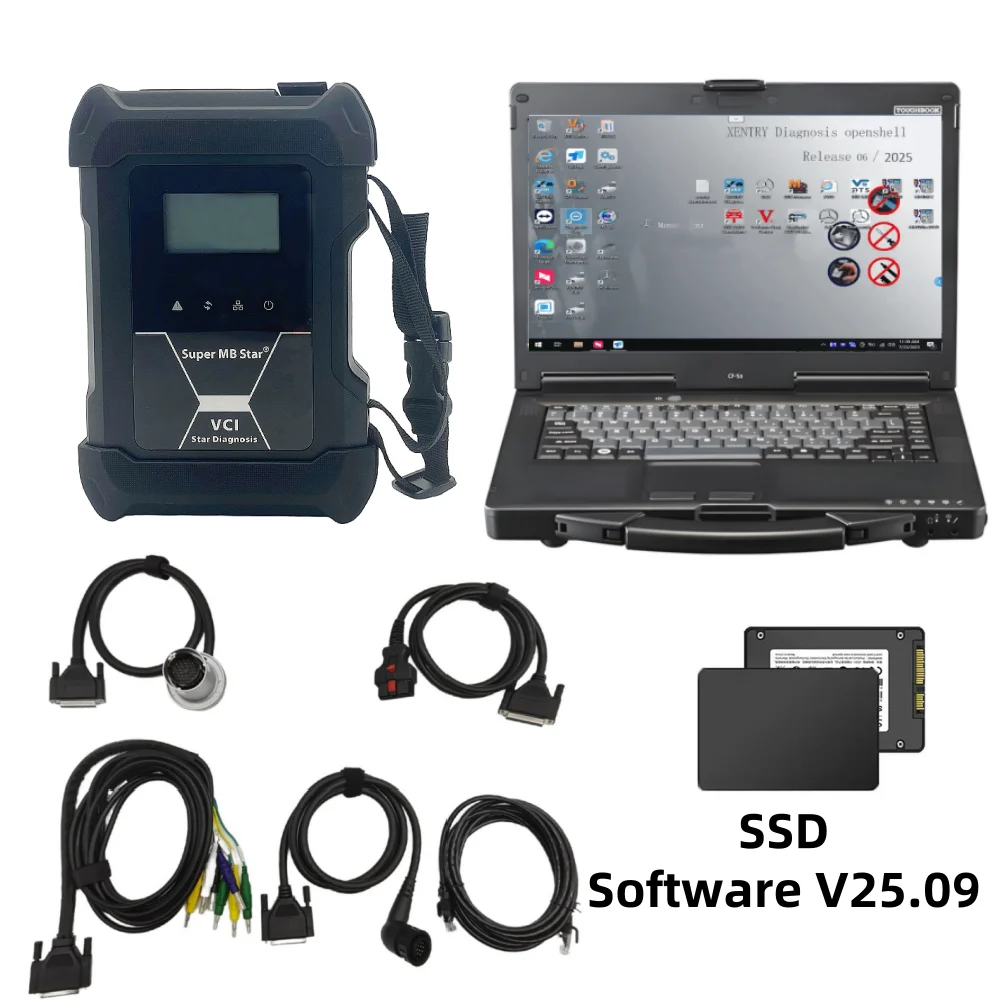 2025.09 Alicar Super MB Star SDConnect wifi DAS program Monaco DTC ...