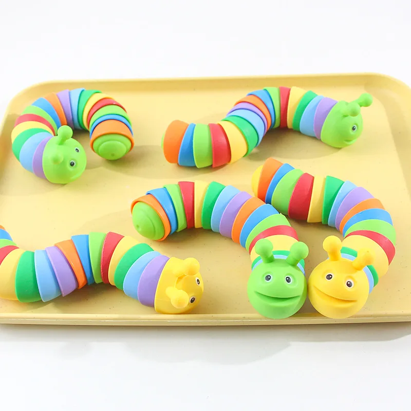Colorful-Jointed-Caterpillar-Sensory-Toy-Killing-Time-Relieving-Stress ...