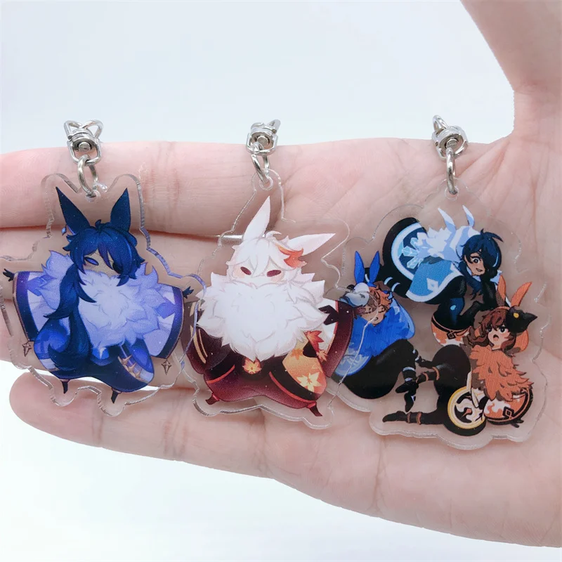Genshin Abyss Mage Keychain | Abyss Mage Kaeya Keychain | Kaeya Genshin ...