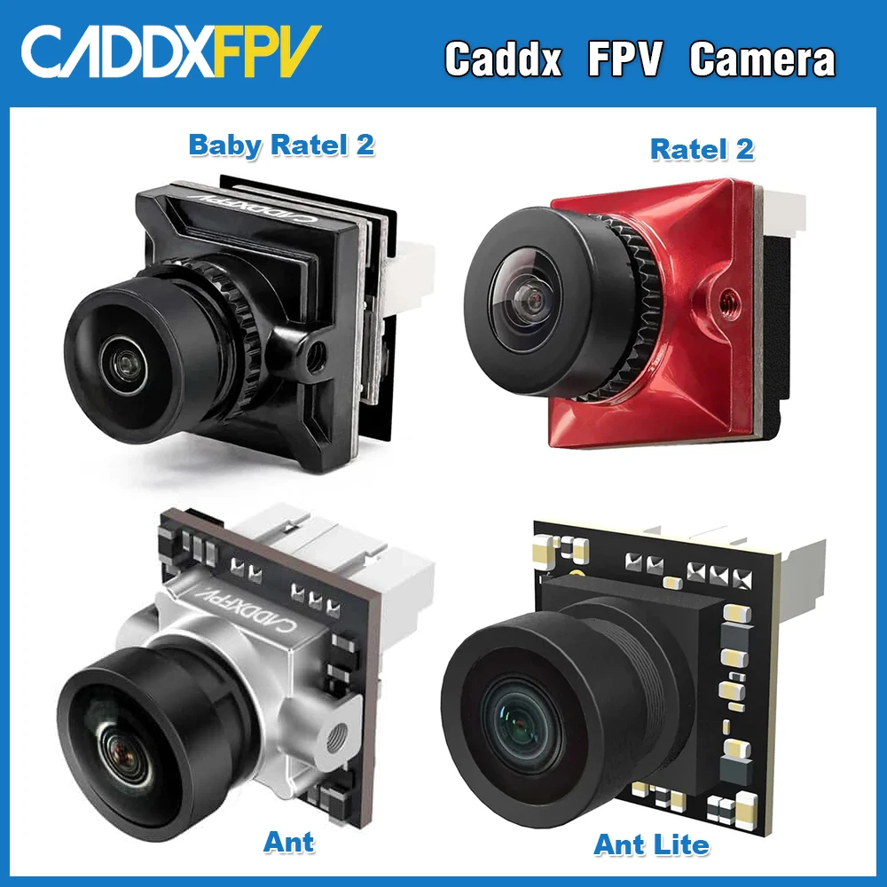 CADDXFPV-Ratel-2-Baby-Ratel-2-Caddx-Ant-Lite-1200TVL-Mini-c-mara-FPV ...