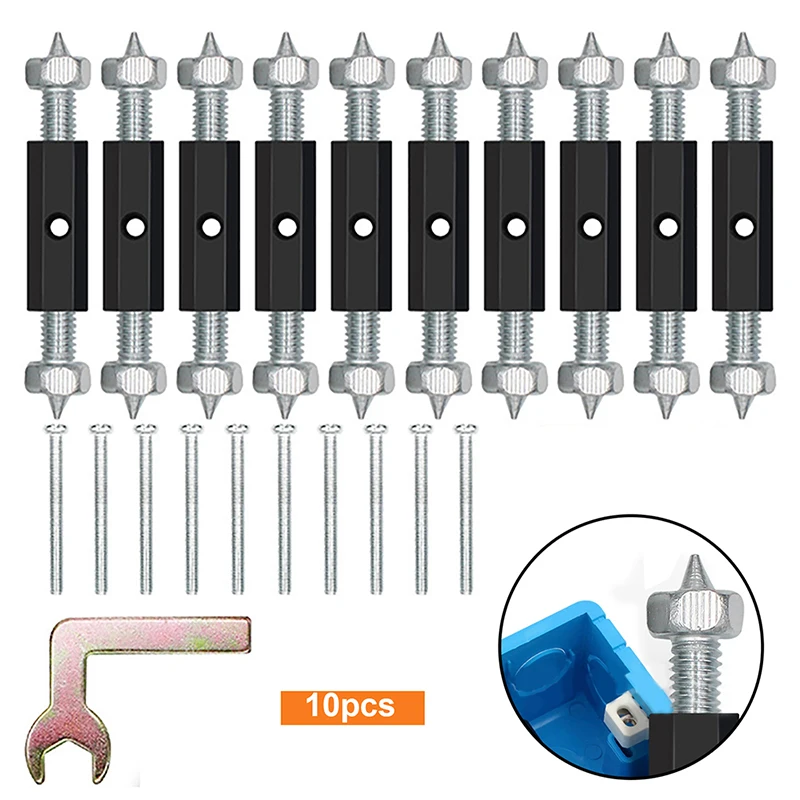 10pcs-Switch-Cassette-Screw-Support-Rod-86-Type-Wall-Switch-Socket ...