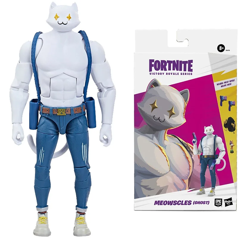 Hasbro-Fortnite-Victory-Royale-Series-Meowscles-Ghost-figura-de-Anime ...