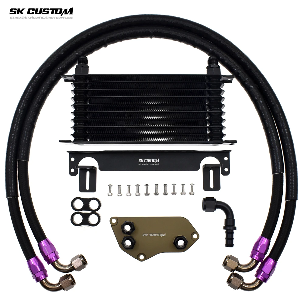 SK-CUSTOM-For-BMW-N20-N26-N51-N52-N53-N54-N55-Engine-Oil-Cooling-Kit ...