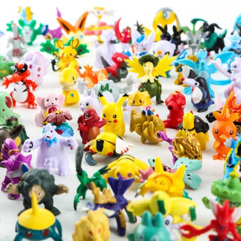 24-144pcs-Pokemon-Figure-Toys-Anime-Pikachu-Action-Figure-Model ...