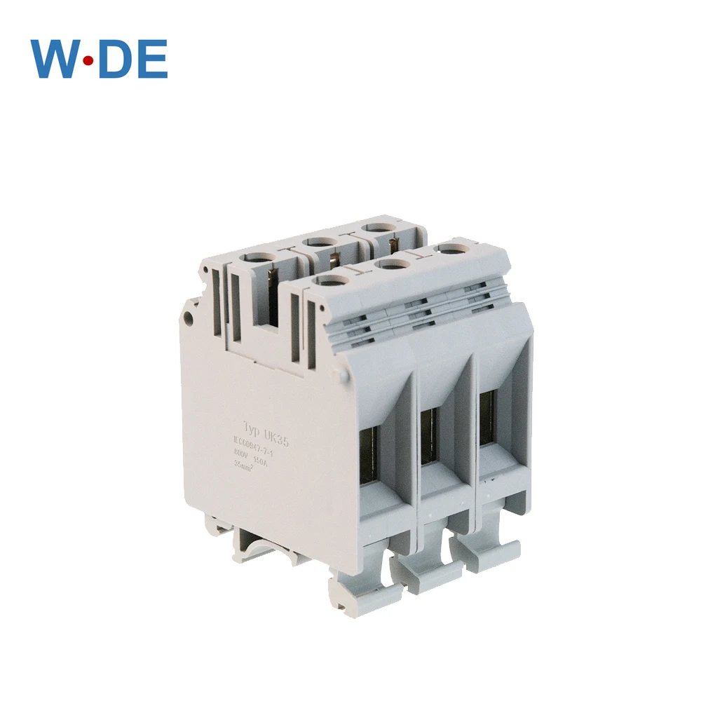 Din-Rail-Terminal-Blocks-10Pcs-UK-35-Universal-Class-Connector-Screw ...