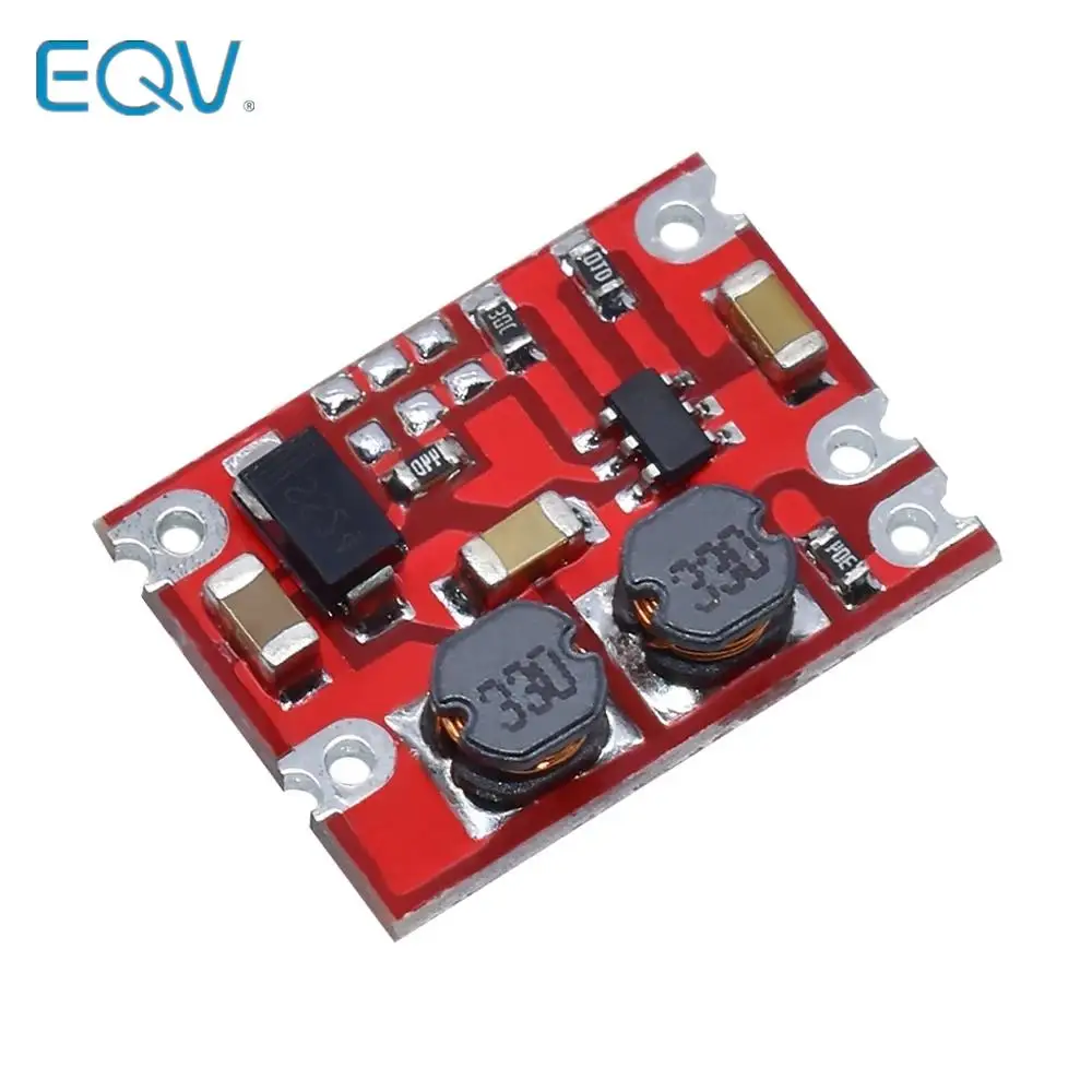 Módulo de potencia Buck Boost automático, placa de aumento y bajada, entrada de 3V 15V, salida ...