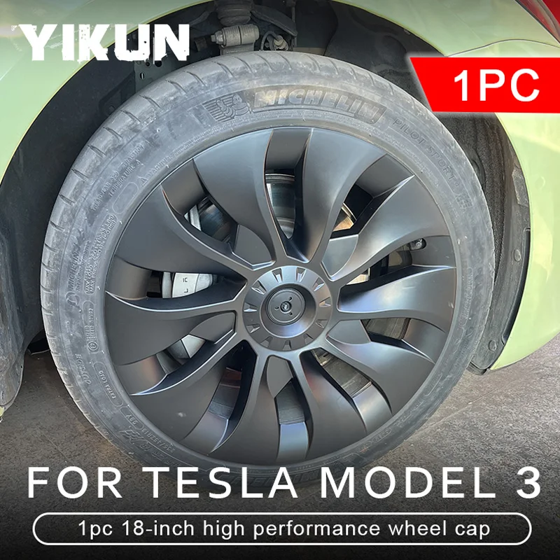 1pcs For Tesla Model 3/y 18/19/20 Inch Hub Cap Original Replacement ...