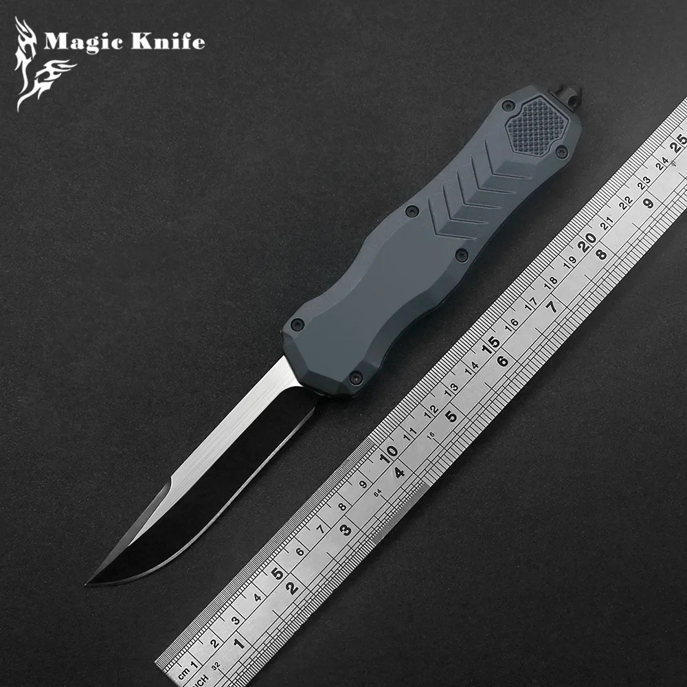 Magic Heavy Duty Survival Couteau Pocket Knife 440 Blade Outdoor ...