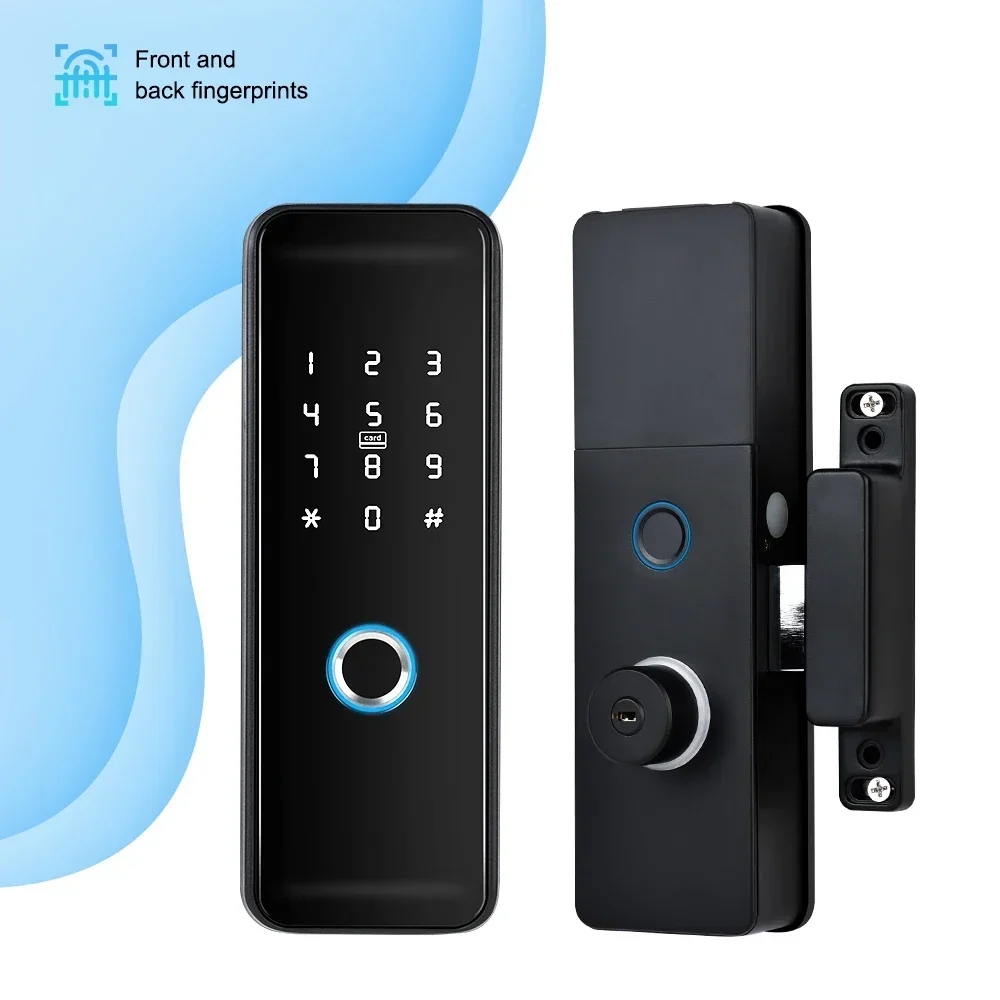 Eseye-Waterproof-Outdoor-Double-Sided-Fingerprint-Smart-door-Lock-with ...