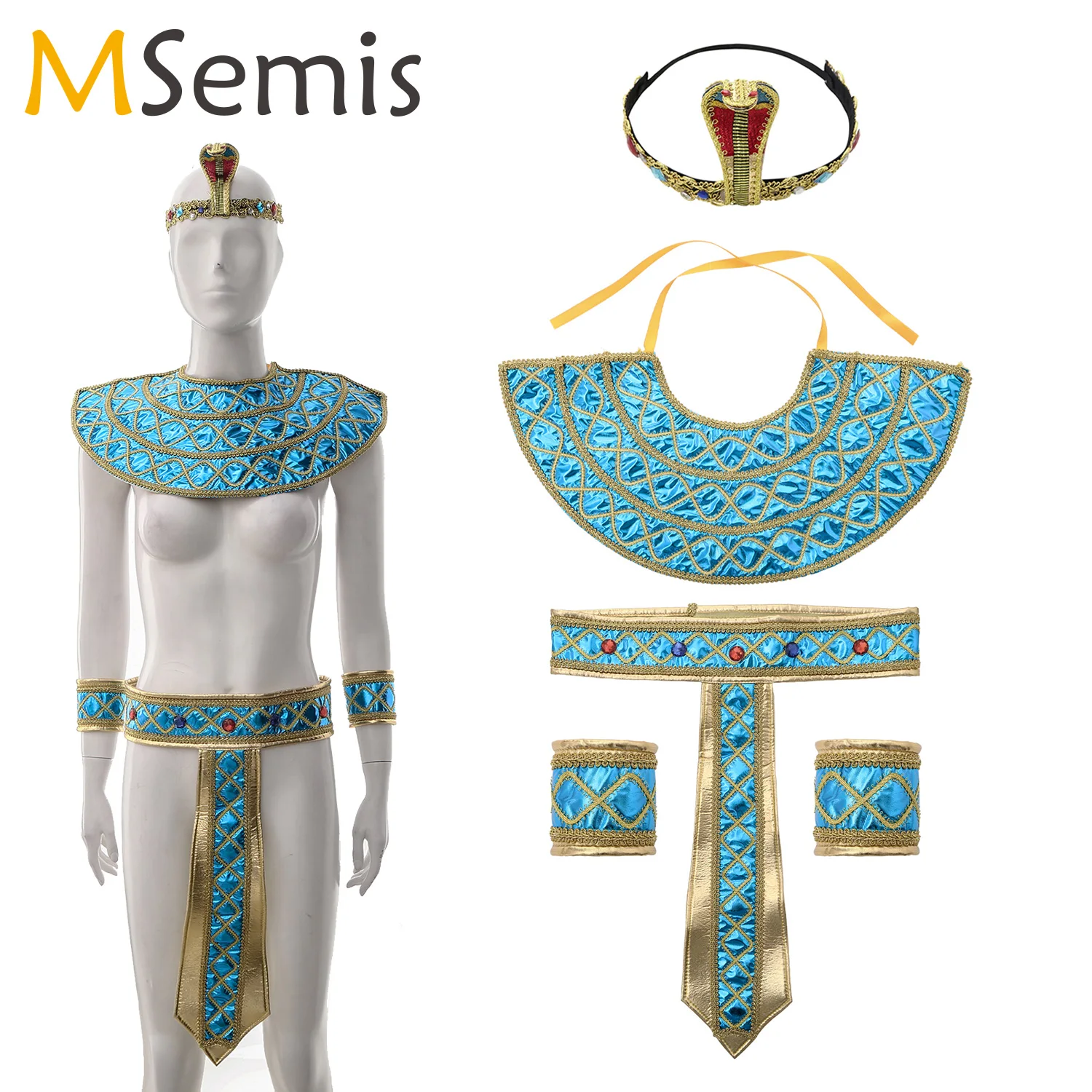 Halloween Costumes Ancient Pharaoh Egypt King Egyptian Cleopatra Queen ...
