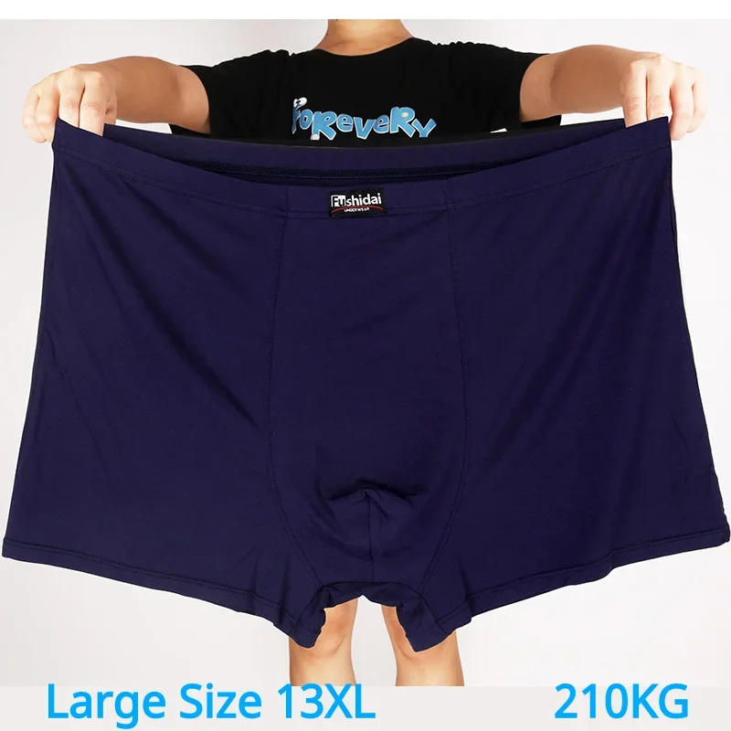 13XL-3XL Plus Men Underwear Male boxer Solid Panties Shorts Men's ...