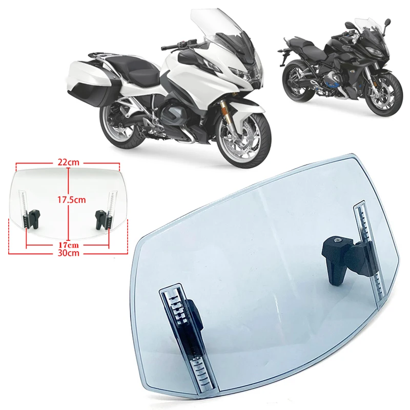 New-R1200RT-R1200RS-Universal-Motorcycle-Windshield-Extension-Heighten ...