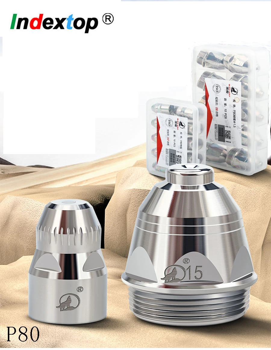 P80 Electrode Nozzle Plasma Cutting Nozzle Panasonic Lgk100 Cnc Plasma ...