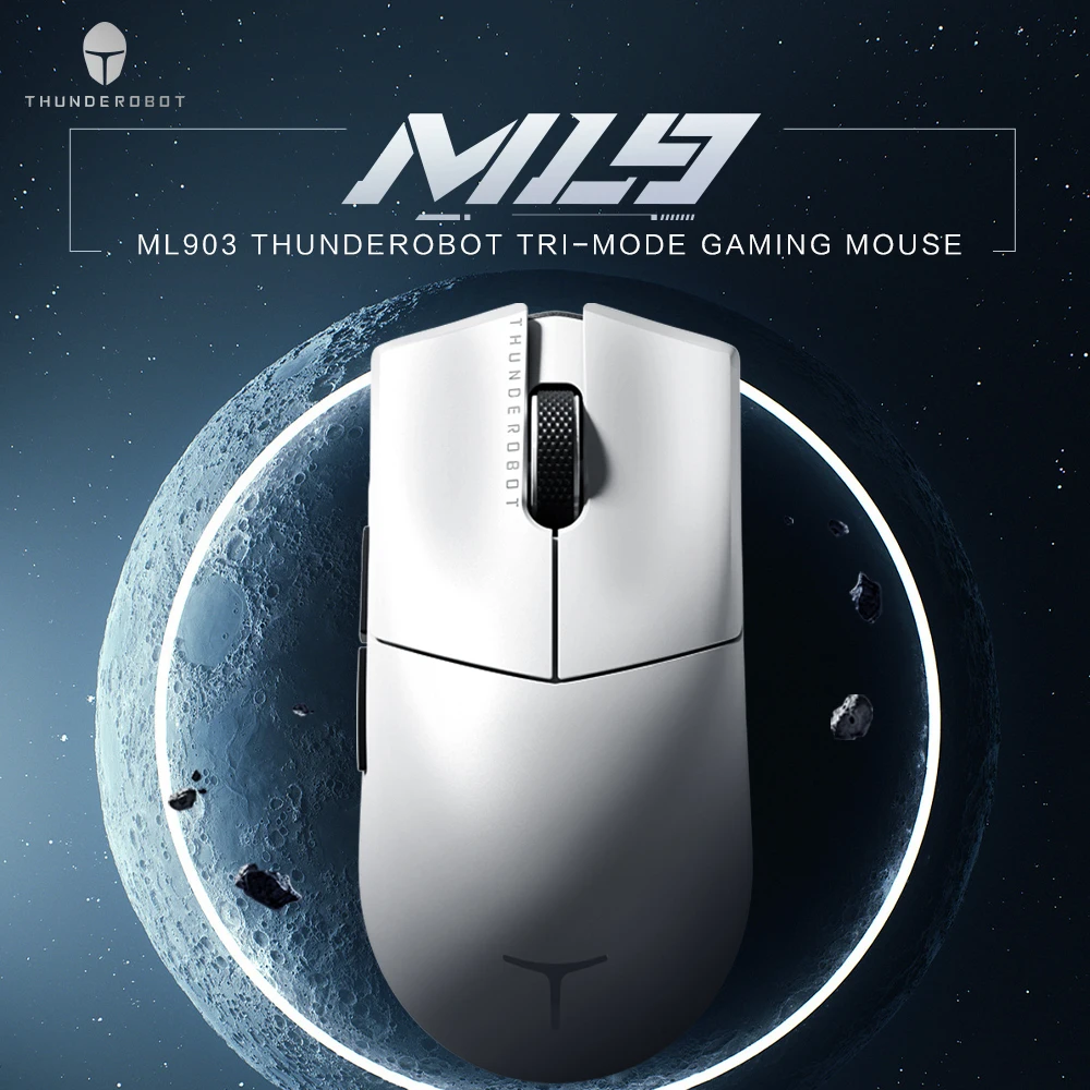 Thunderobot-ML903-4K-Mouse-sem-fio-para-jogos-com-doca-de-carregamento-26000-DPI-PAW3395 ...