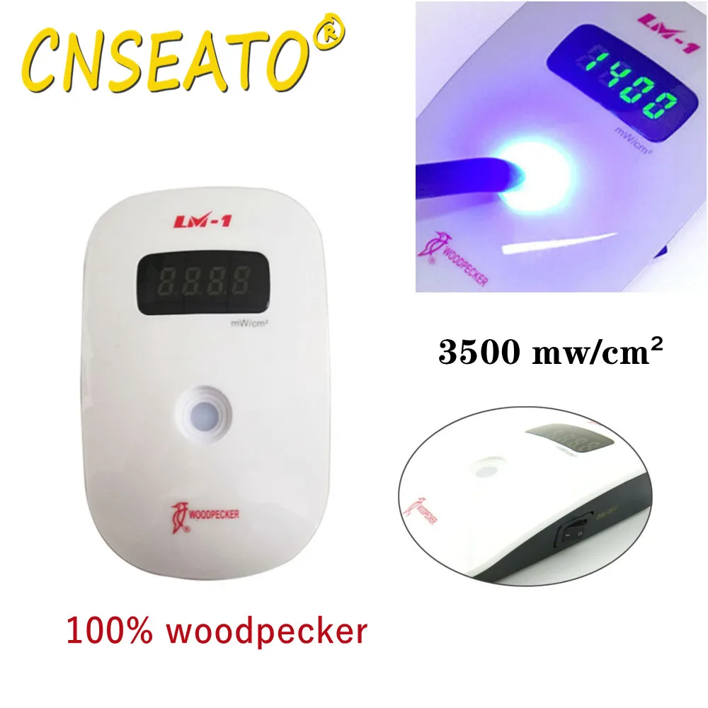 Woodpecker 치과 측정기 전력 테스터 Led 할로겐 경화 조명 램프 강도 테스트 테이블 Lm 1 치과 장비 도구