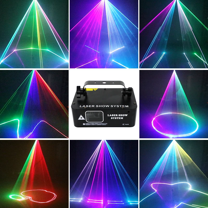 Professional-500MW-RGB-DJ-Controller-Disco-Lights-DMX-Beam-Line-Scanner ...