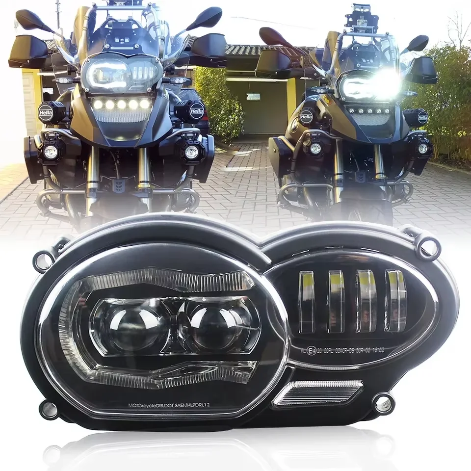 LED Headlight Assembly For BMW R1200 GS 2005 - 2012 BMW R 1200 GS ADV ...