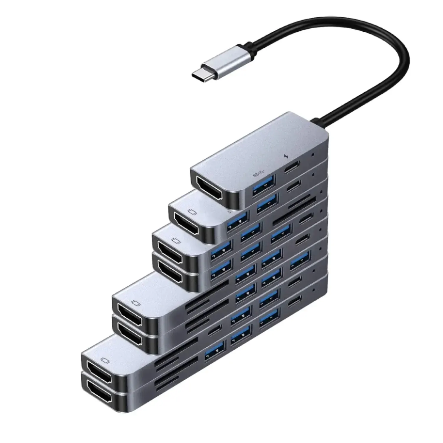 15cm-Extension-Dock-Huawei-Computer-Macbook-Type-C-Extension-Dock-HUB ...