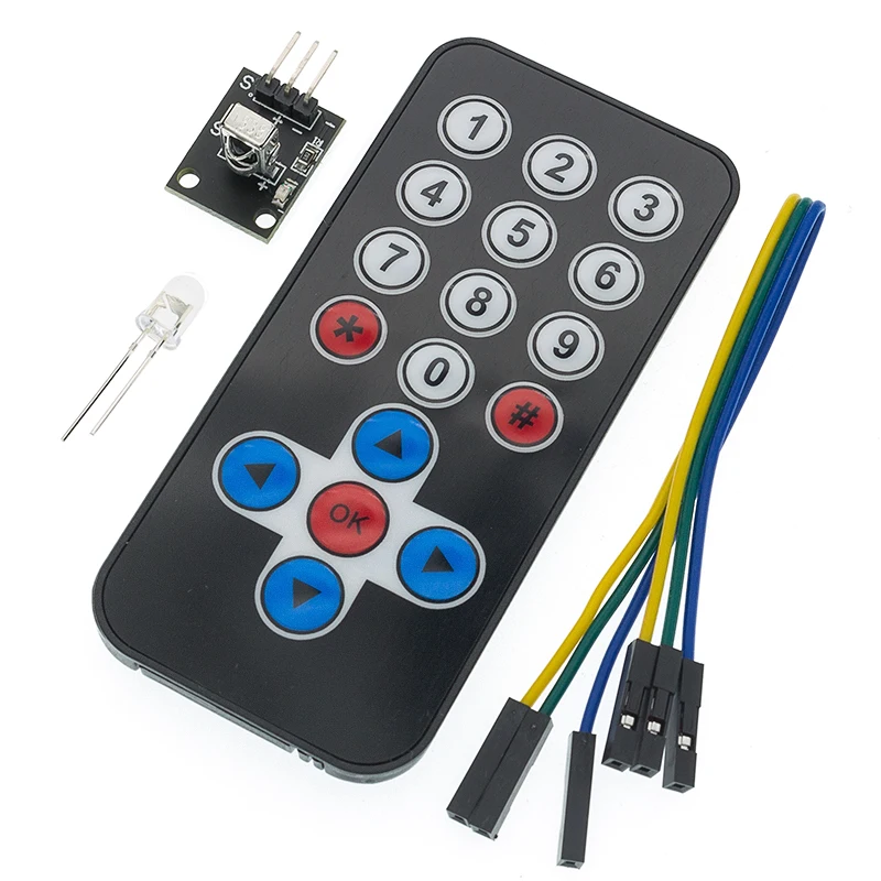 Infrared IR Wireless Remote Control Module Kits DIY Kit HX1838 For ...