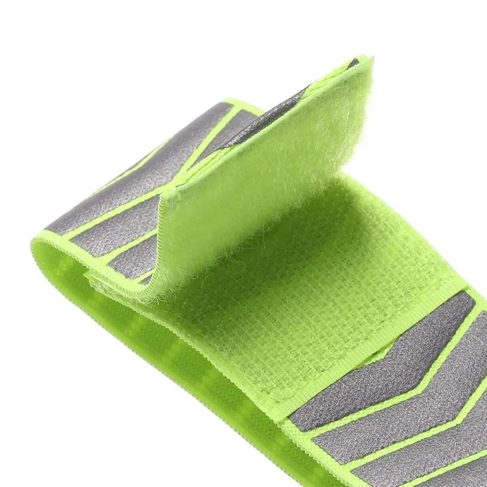 Manchon Bras,Bande adhésive réfléchissante pour vélo, bracelet-bracelet ...