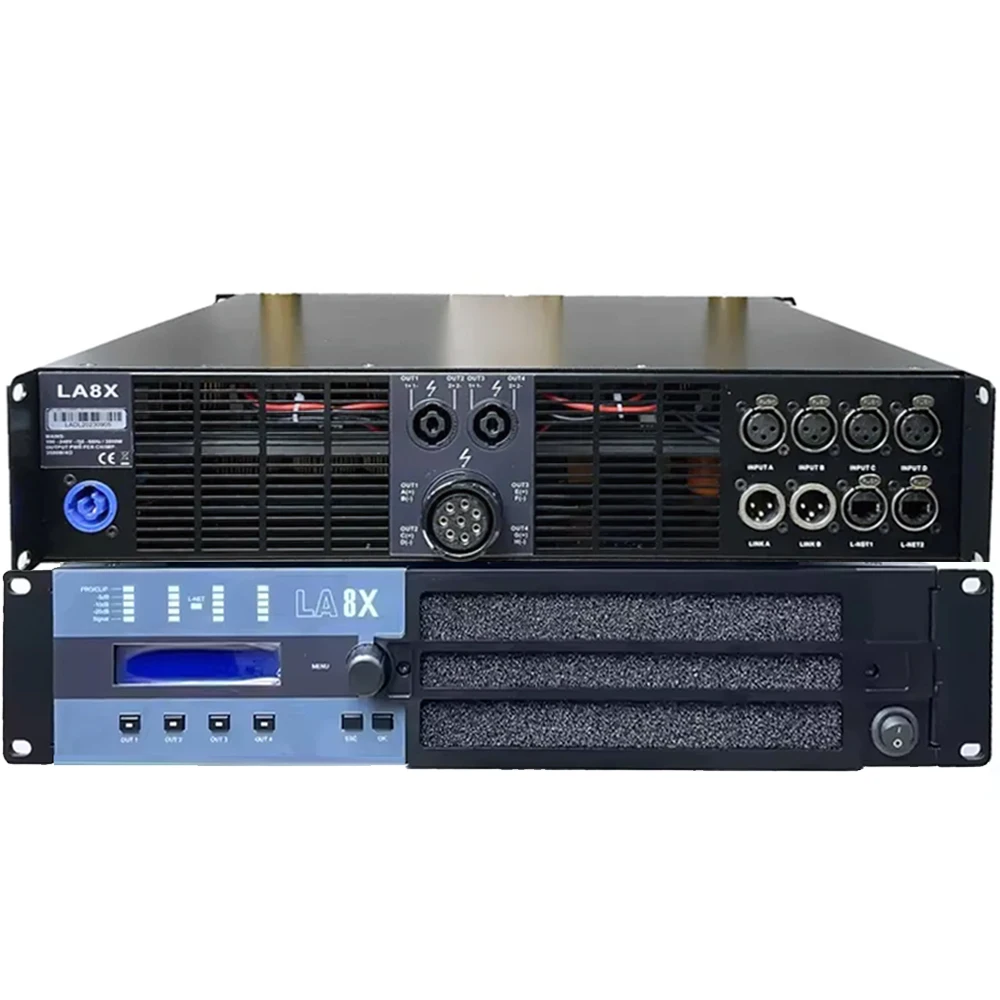 LA8X-4-channels-Digital-Power-Amplifier-10000watts-Class-D-Professional ...