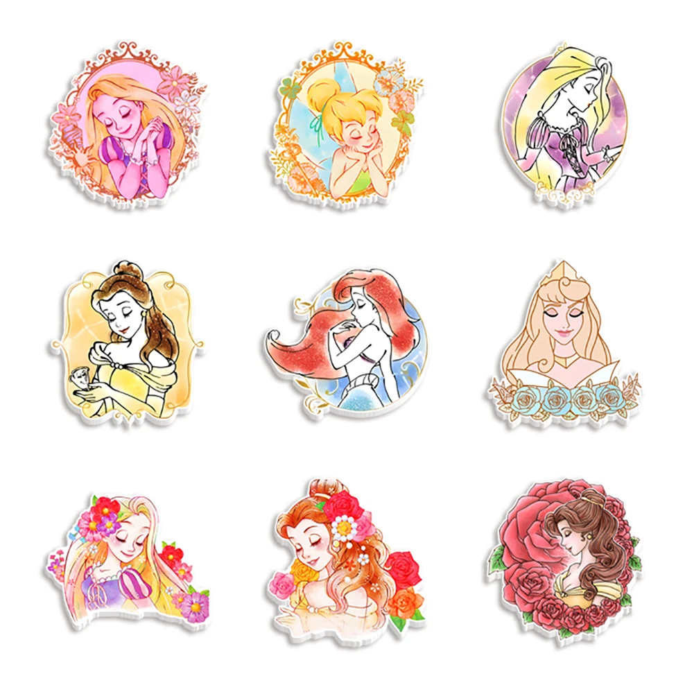 30-Pcs-lot-Disney-Planar-Princess-Theme-Cabochon-Charms-For-DIY-Bows ...