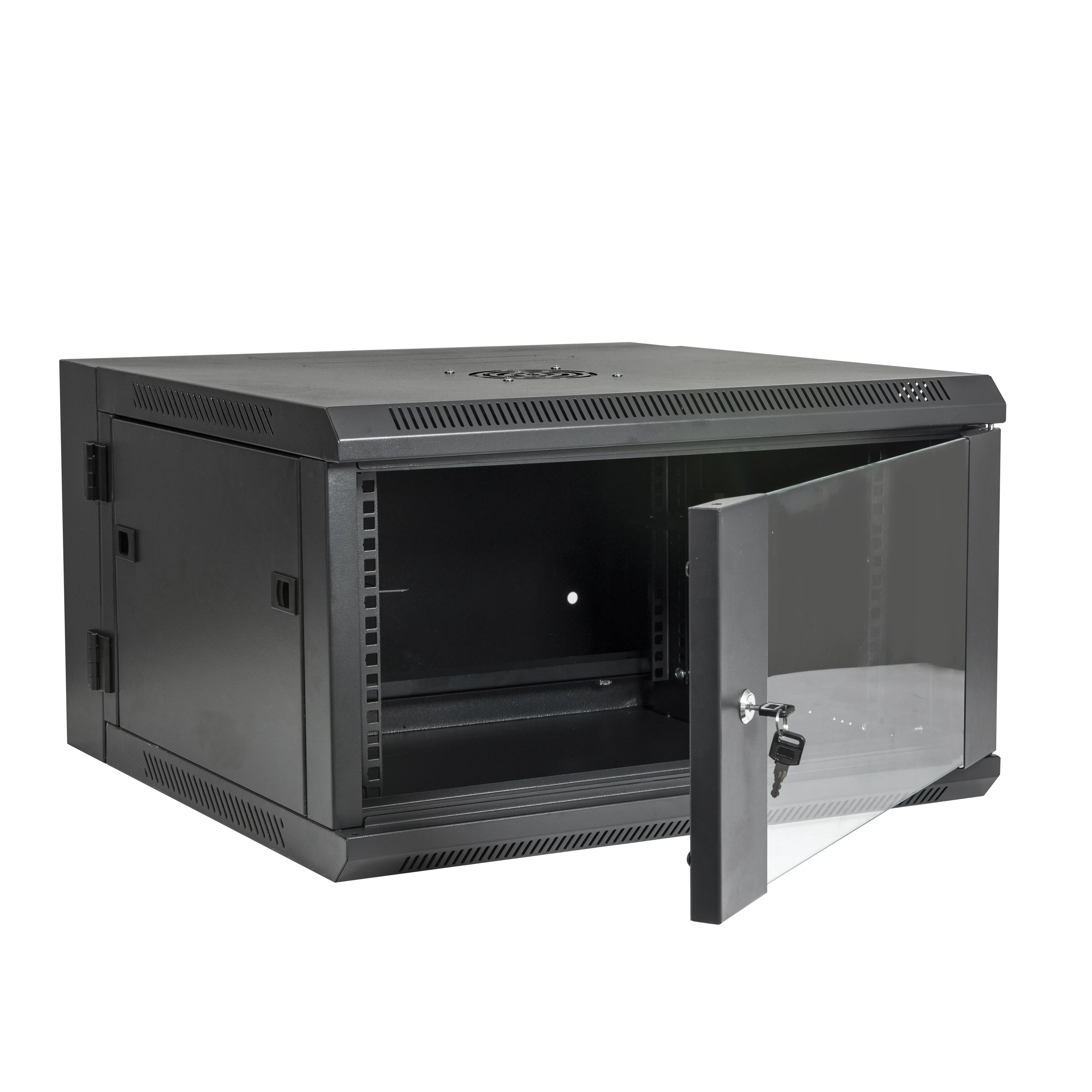 Hot-selling 6U wall-mounted vertical network server rack 6U with data ...