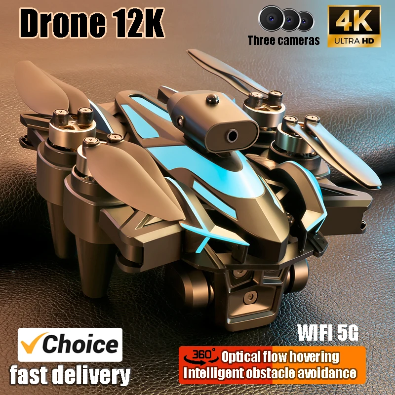 2024-K12-Drone-4k-Profesional-HD-4k-Rc-Airplane-Three-Camera-Radar ...