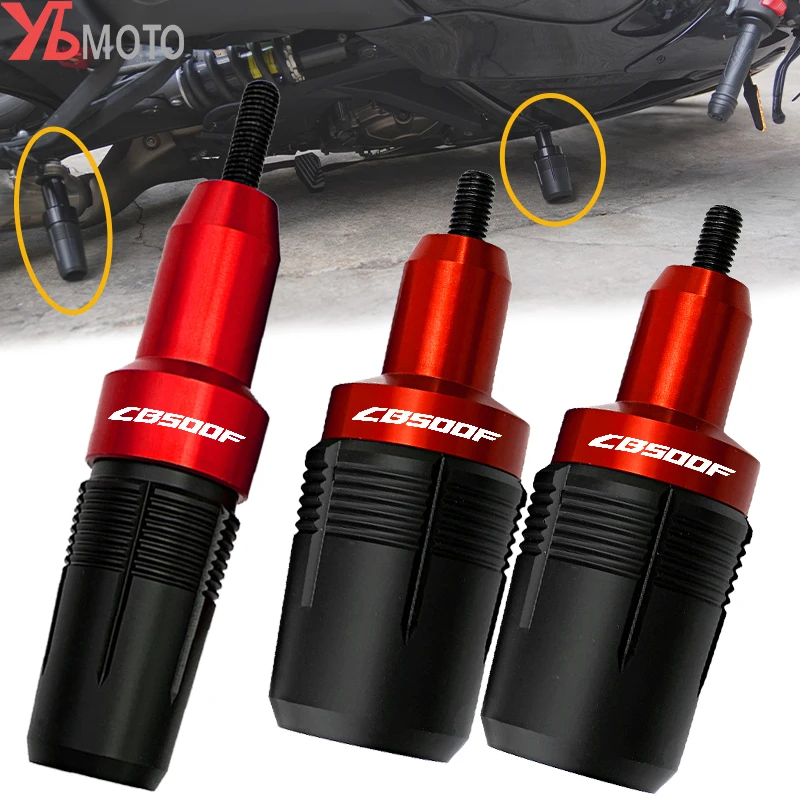 Motorcycle-Aluminum-Exhaust-Crash-Guard-For-HONDA-CB500F-CB-500-F-2013 ...