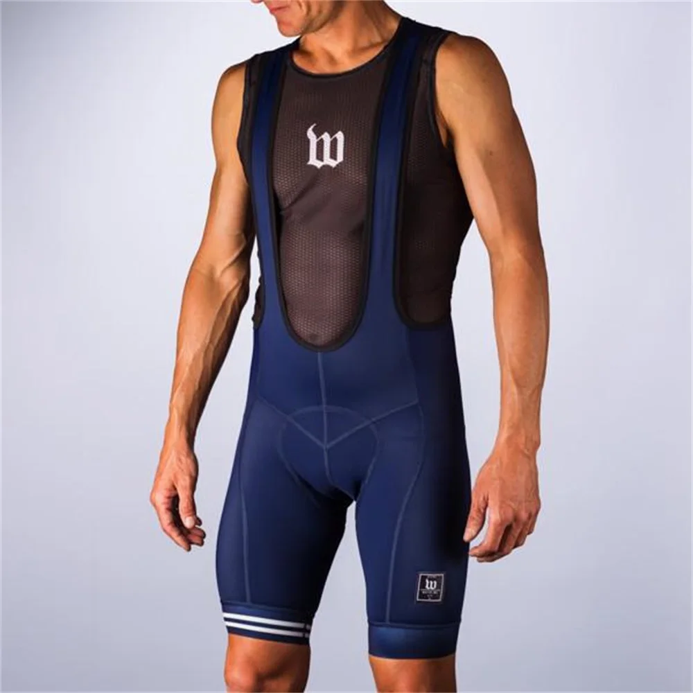 Men's Riding shorts Cycling suspenders Shorts gel pad road cycling ...