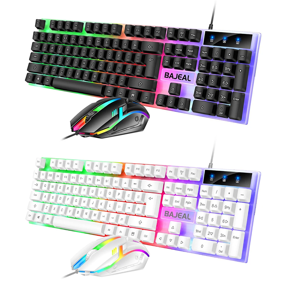 Glowing Computer Keyboard
