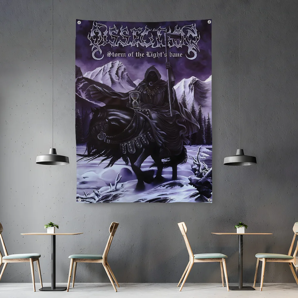 Death D-Dissection Metal Flag Bedroom Living Room Garden Outdoor ...