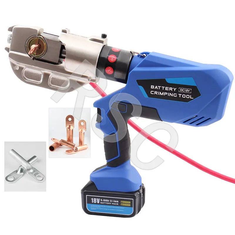 EZ-400-DC-18V-5Ah-Professional-Rechargeable-Hydraulic-Pliers-Crimping ...