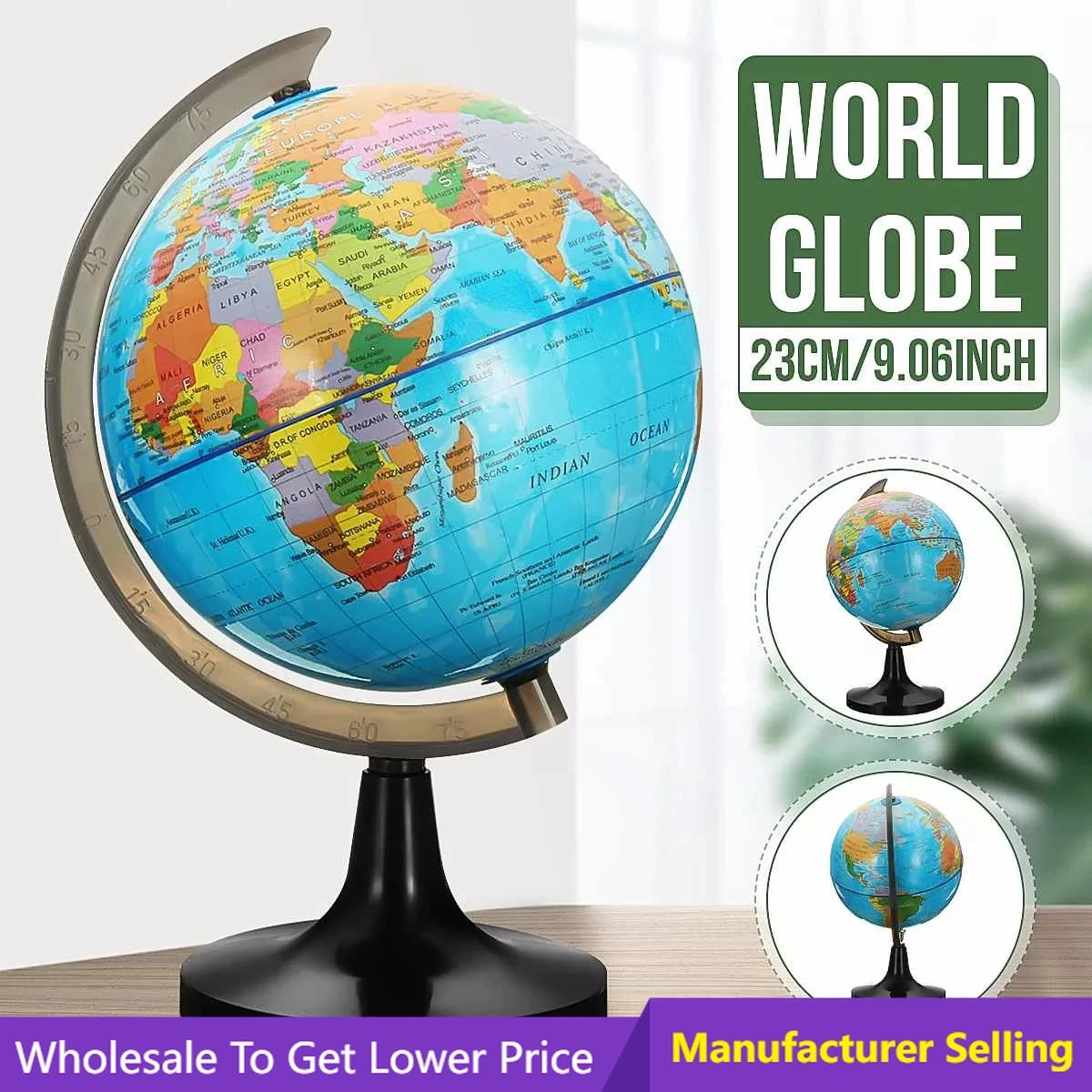 Globe Map Of The World For Kids