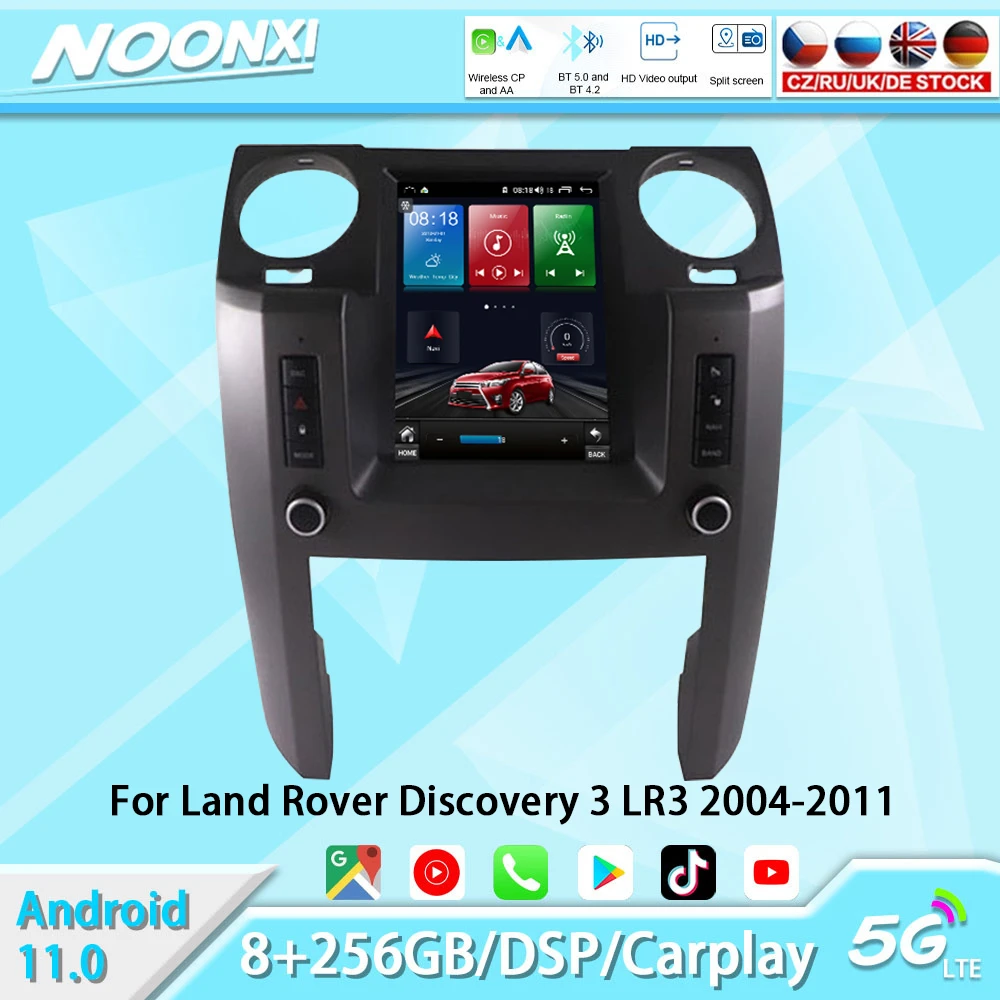 Android Smart System Car Radio For Land Rover Discovery 3 Lr3 2004-2011 ...