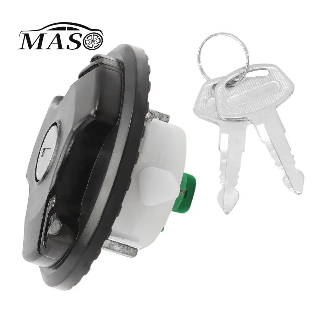 Car Locking Fuel Tank Cap with 2 Keys Fuel Petrol Cap for Fiat 500 500C ...