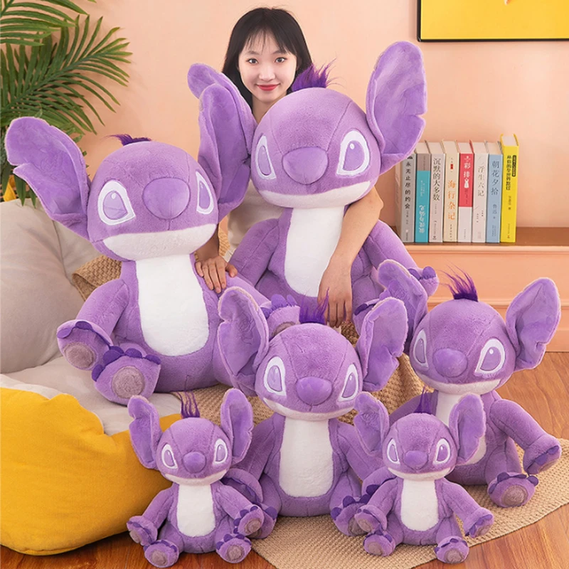 Disney-Purple-Stitch-Plush-Plushie-Toy-Lilo-Stitch-Cartoon-Stuffed-Soft ...