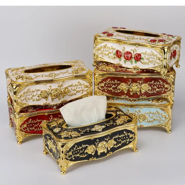 European Acrylic Handkerchief Box, Living Room, Kitchen, Hotel, KTV ...