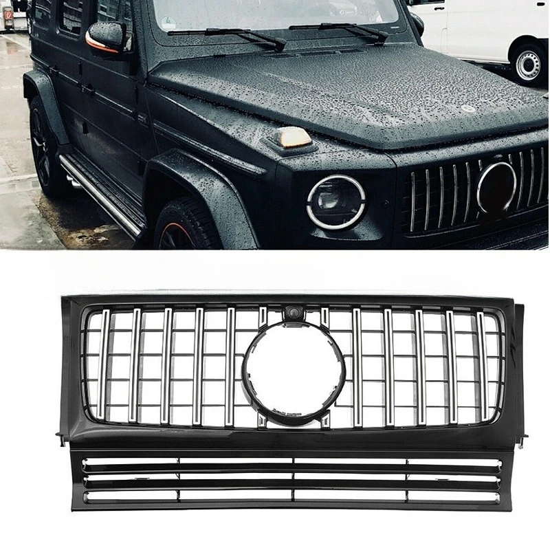 For Mercedes Benz G Class W463 G500 1990-2018 Front Bumper Grille Grill ...