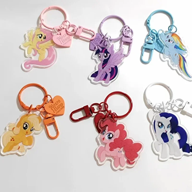 Characters-My-Little-Pony-Key-Chain-Cartoon-Cartoon-Small-Gift-Key-Ring ...