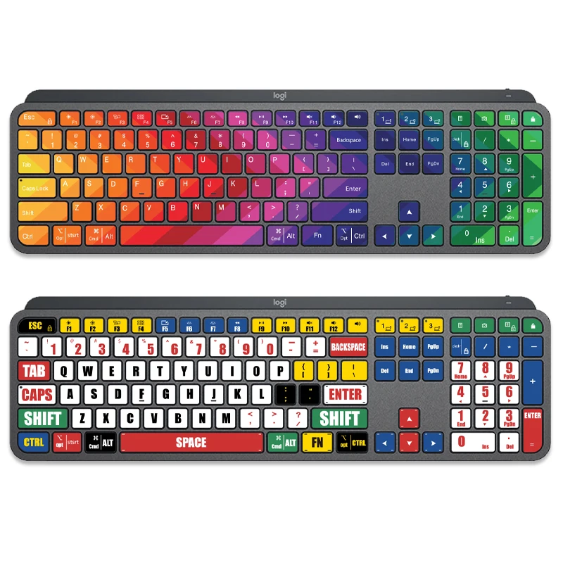 Logitech-MX-Keys-Craft-Keyboard-Sticker-Personaliza-o-Cartoon-Decora-o ...