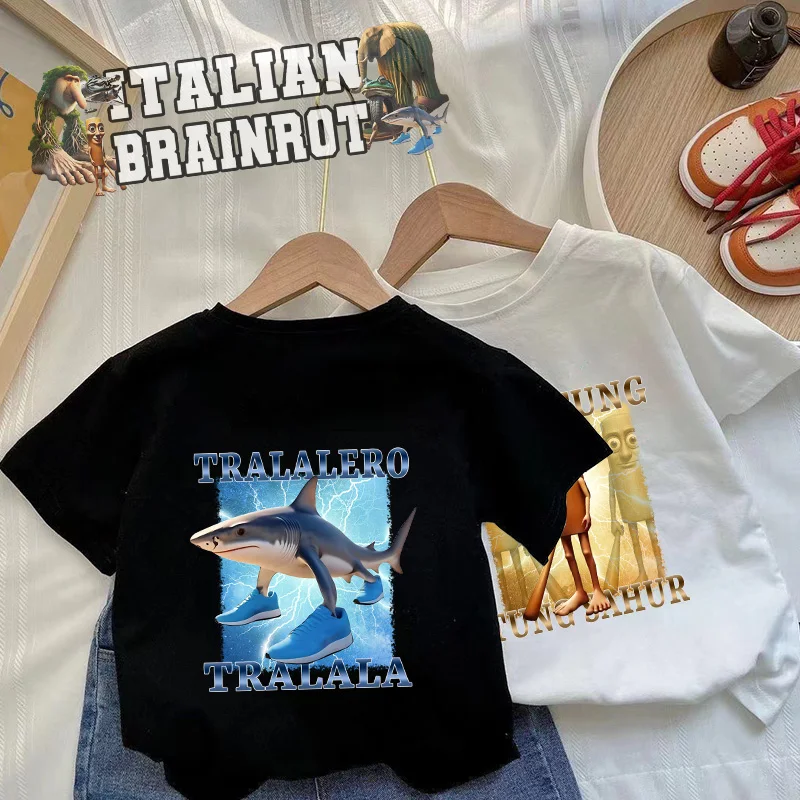 Brainrot Shark Girl T-Shirt: What Makes This Viral Anime Tee a Must ...
