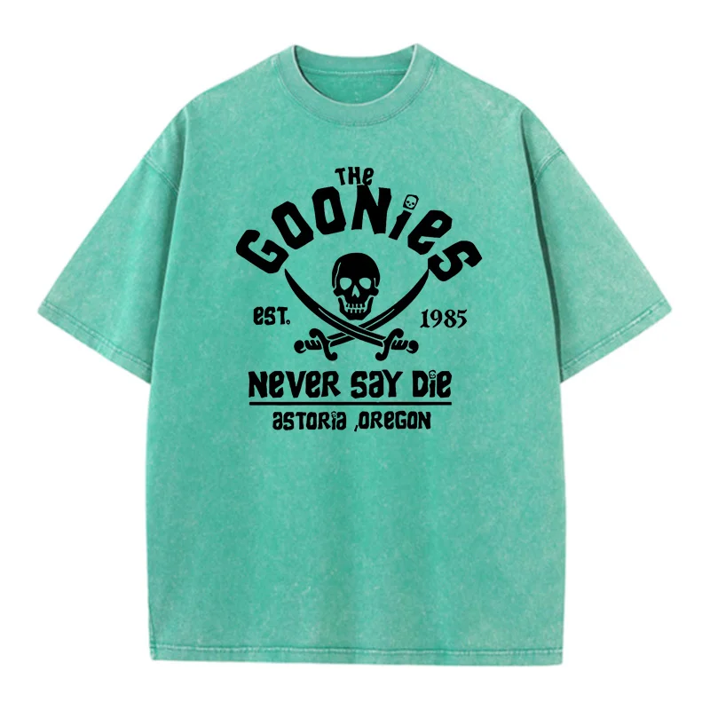 Hip-Hop-T-Shirts-Men-Women-Oregon-Pirate-Flag-Never-Say-Die-Astoria ...