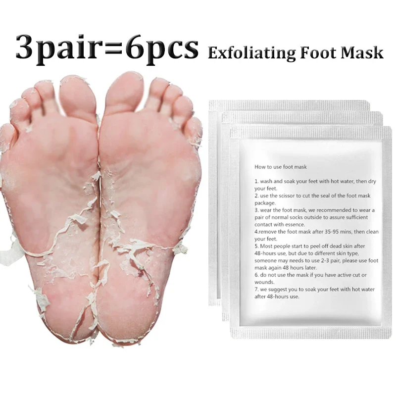 Exfoliating-Foot-Mask-Foot-Patch-Magic-Skin-Peeling-Dead-Skin-Feet-Mask ...