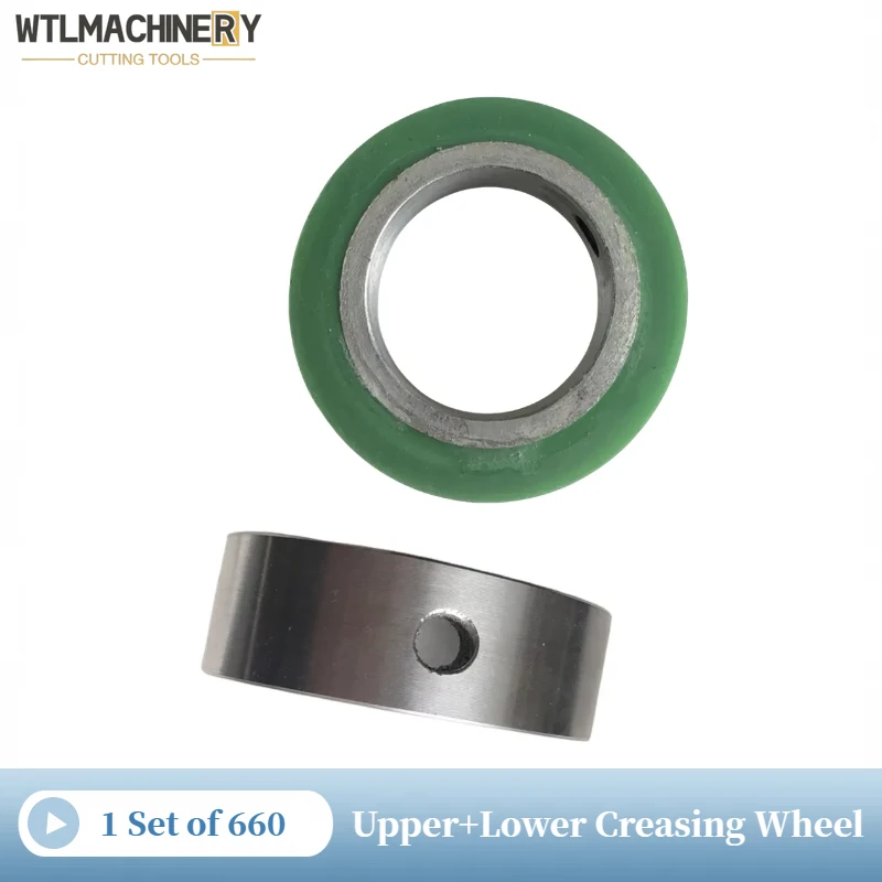 Set-of-660-Creasing-Upper-Rubber-Wheel-Lower-Wheel-58x36mm-For-Electric ...