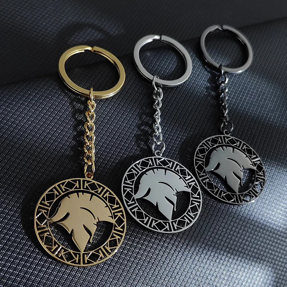 1PCS-Spartan-Roman-Helmet-Warrior-Greek-Gladiator-Alloy-Keychain ...