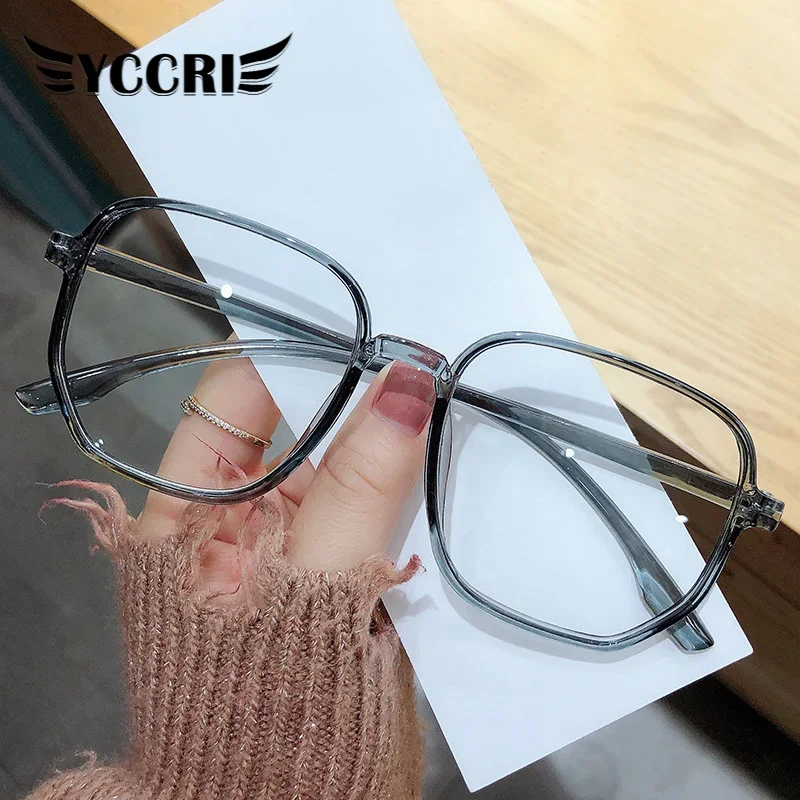 The-New-Polygonal-Optical-Frame-TrendAnti-Blu-ray-Glasses-Myopia ...