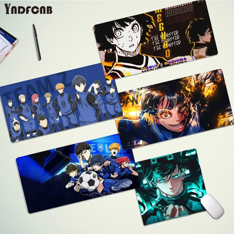 Blue-Lock-Anime-Mousepad-Boy-Pad-Natural-Rubber-Gaming-mousepad-Desk ...