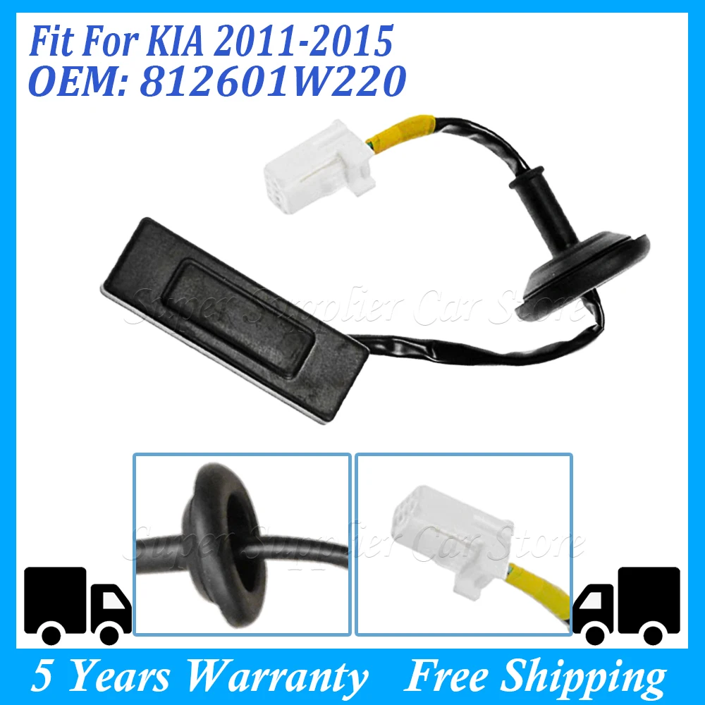 For-Kia-Rio-Pride-2011-2012-2013-2014-2015-Car-Rear-Trunk-Lid-Lock-Boot ...